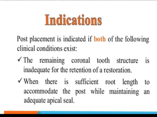 1 Post and core-1 (Muhadharaty)rrrr.pptx