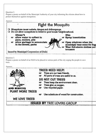 Poster Making - Grade 11 English CBSE | PDF