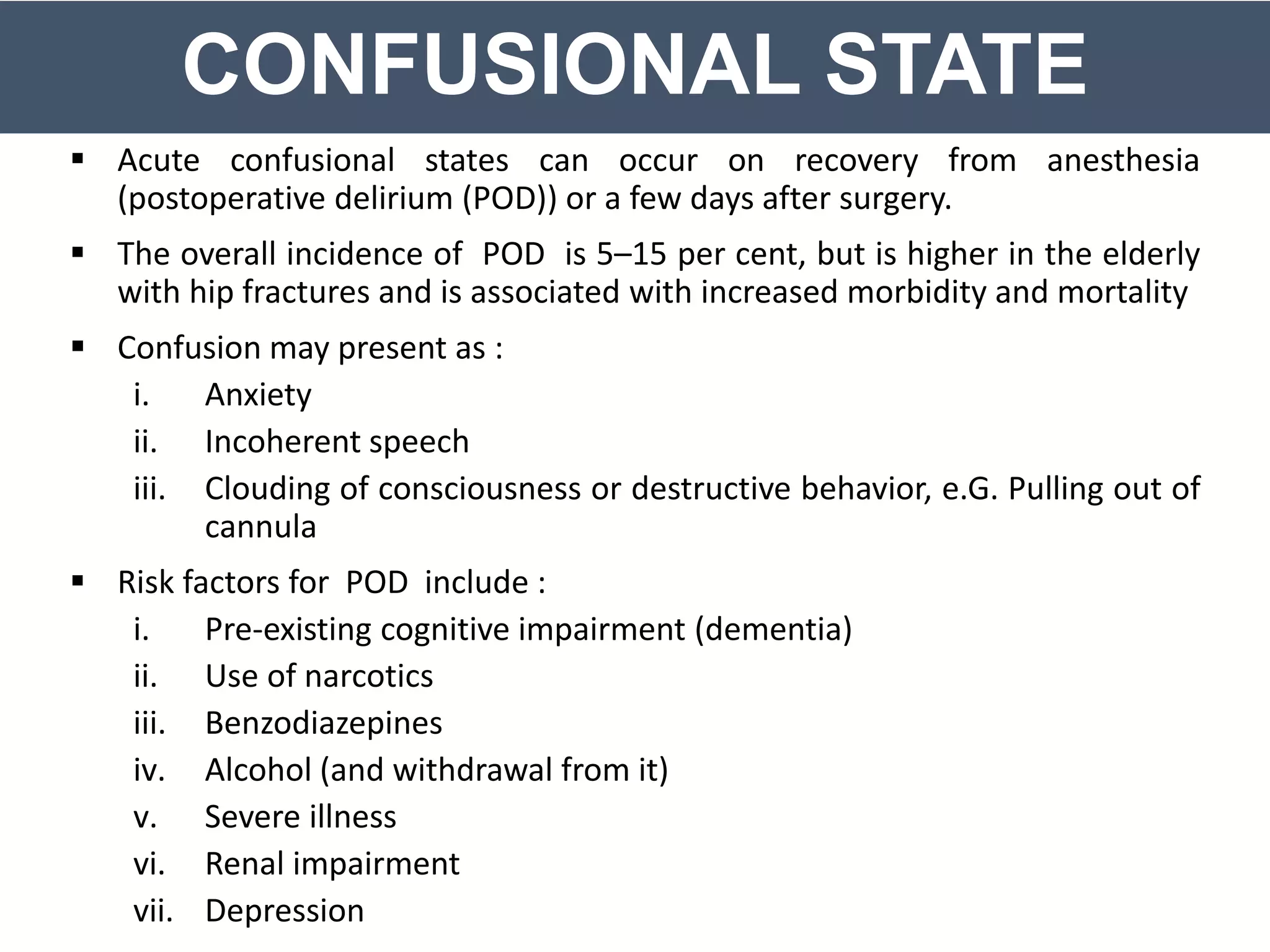 Post Operative Care & Complication | PPTX