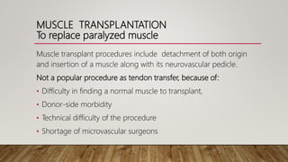 Post Polio Residual Palsy: Pathophysiology & Principles of Rx | PPTX