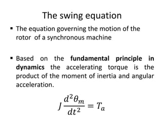 1 power system dyn (2)we | PPT