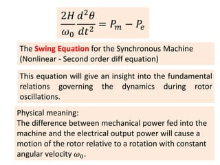 1 power system dyn (2)we | PPT