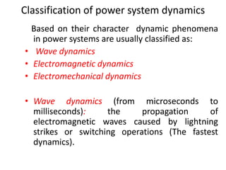 1 power system dyn (2)we | PPT