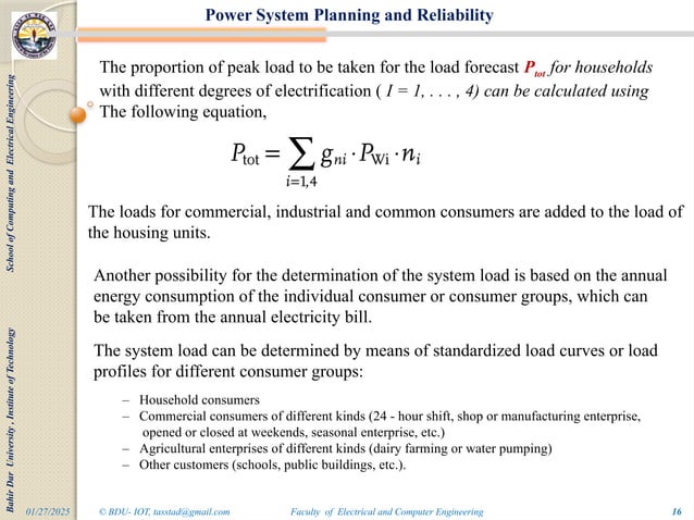 1 Power System Planning and Reliability ....pptx