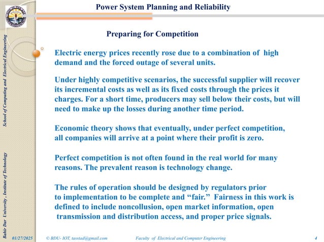 1 Power System Planning and Reliability ....pptx