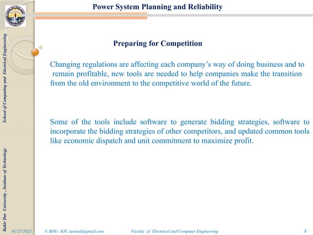 1 Power System Planning and Reliability ....pptx