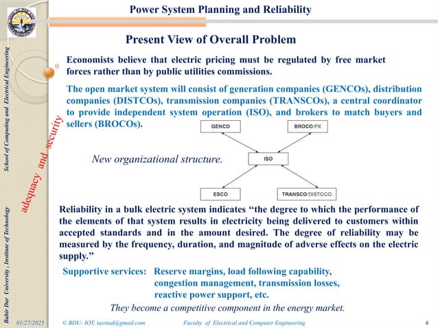 1 Power System Planning and Reliability ....pptx