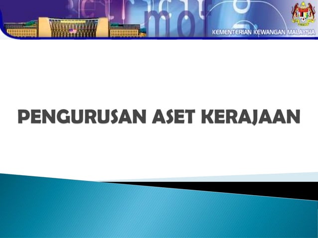 PENGURUSAN ASET KERAJAAN | PDF