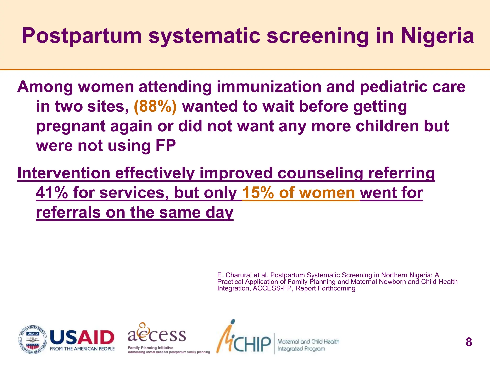 A lifesaving intervention: Postpartum Family Planning | PPT
