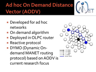 Wireless mesh networkk routing | PPTX