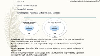 FEATURES OF JAVA | PPTX