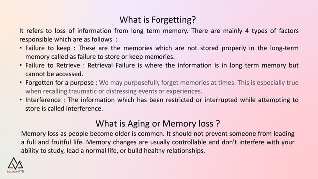 How memory works? | PPT