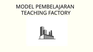 PPT konsep Teaching Factory Sekolah kejuruan | PPT