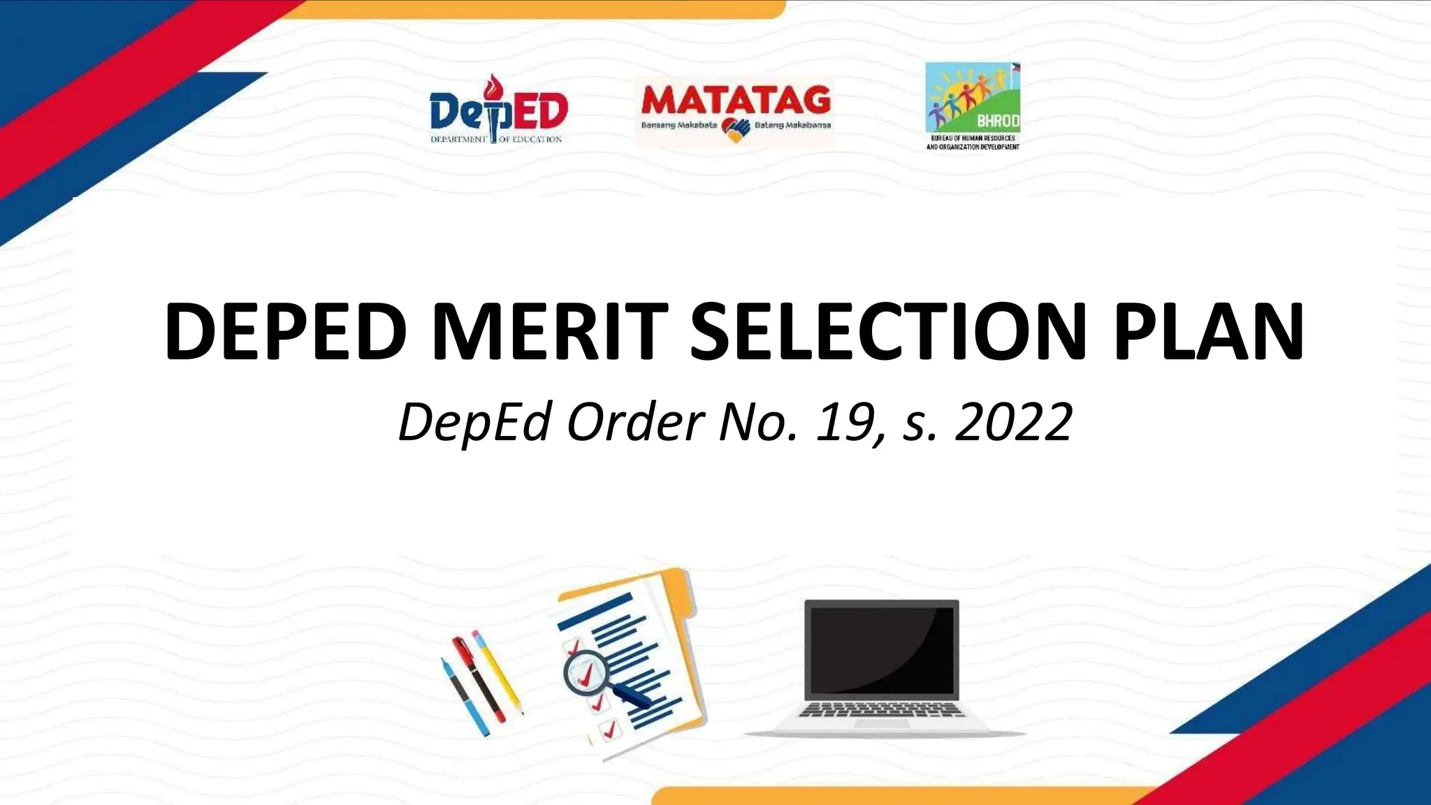 1_PPT Presentation - DepEd HR Strategic Framework, Agency MSP Roadmap ...