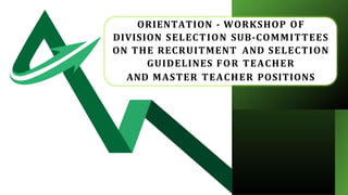 1_PPT Presentation - DepEd HR Strategic Framework, Agency MSP Roadmap ...