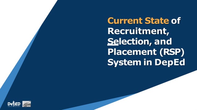 1_PPT Presentation - DepEd HR Strategic Framework, Agency MSP Roadmap ...
