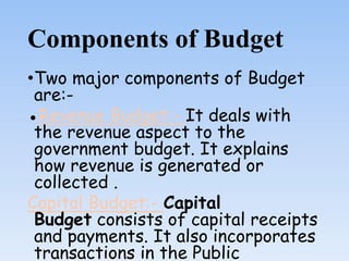 government budget | PPTX