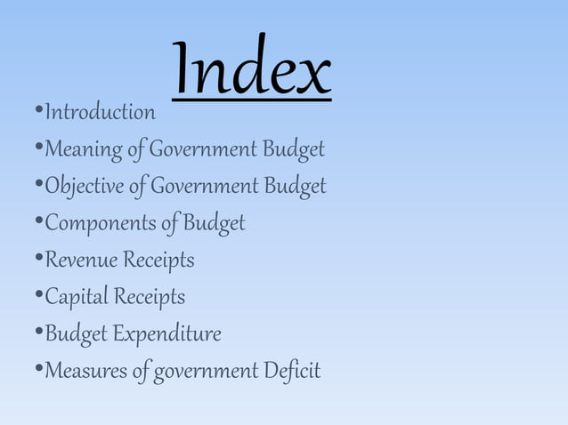 government budget | PPTX | Government Support and Welfare | Financial ...