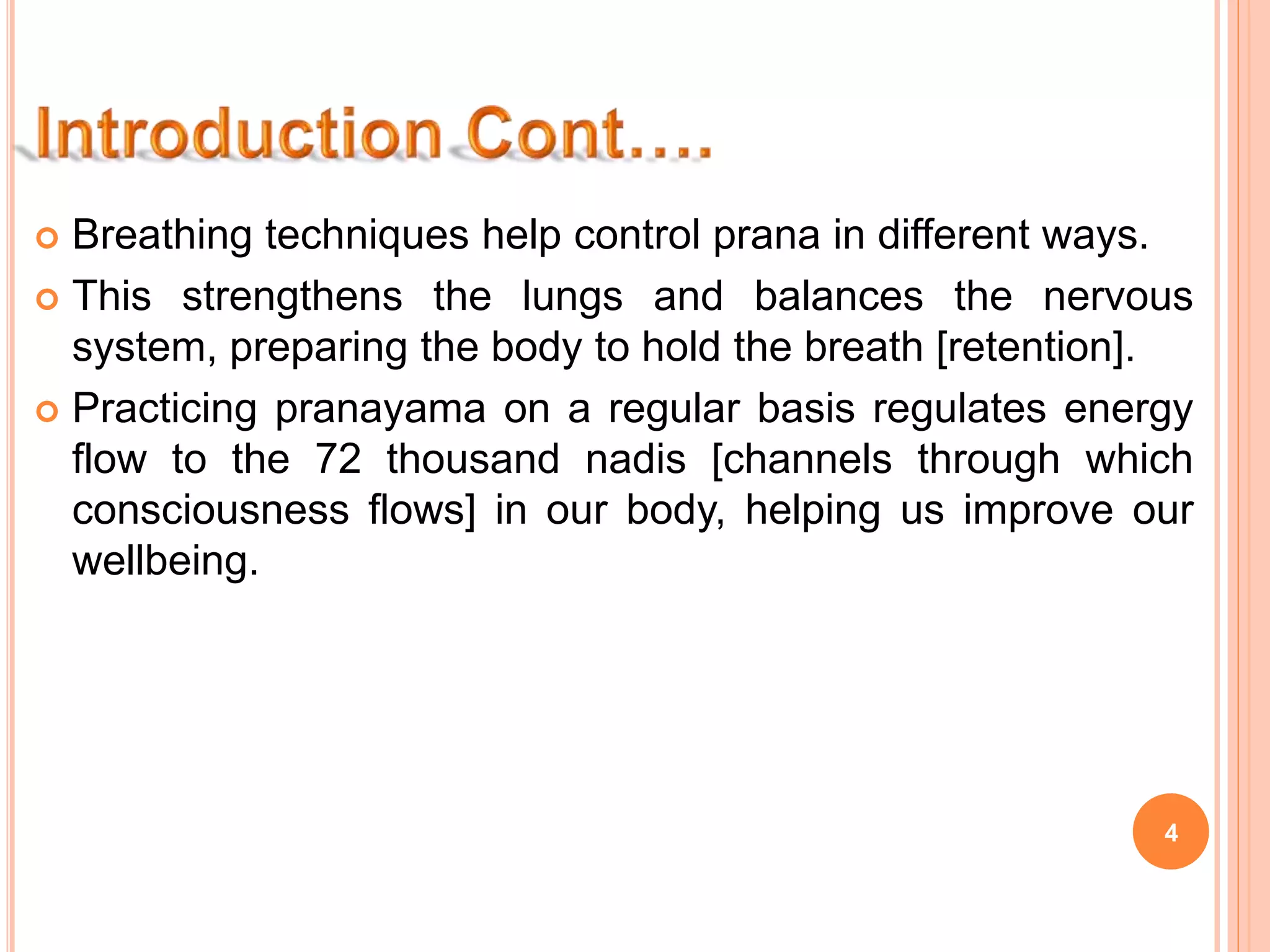 Pranayama | PPTX