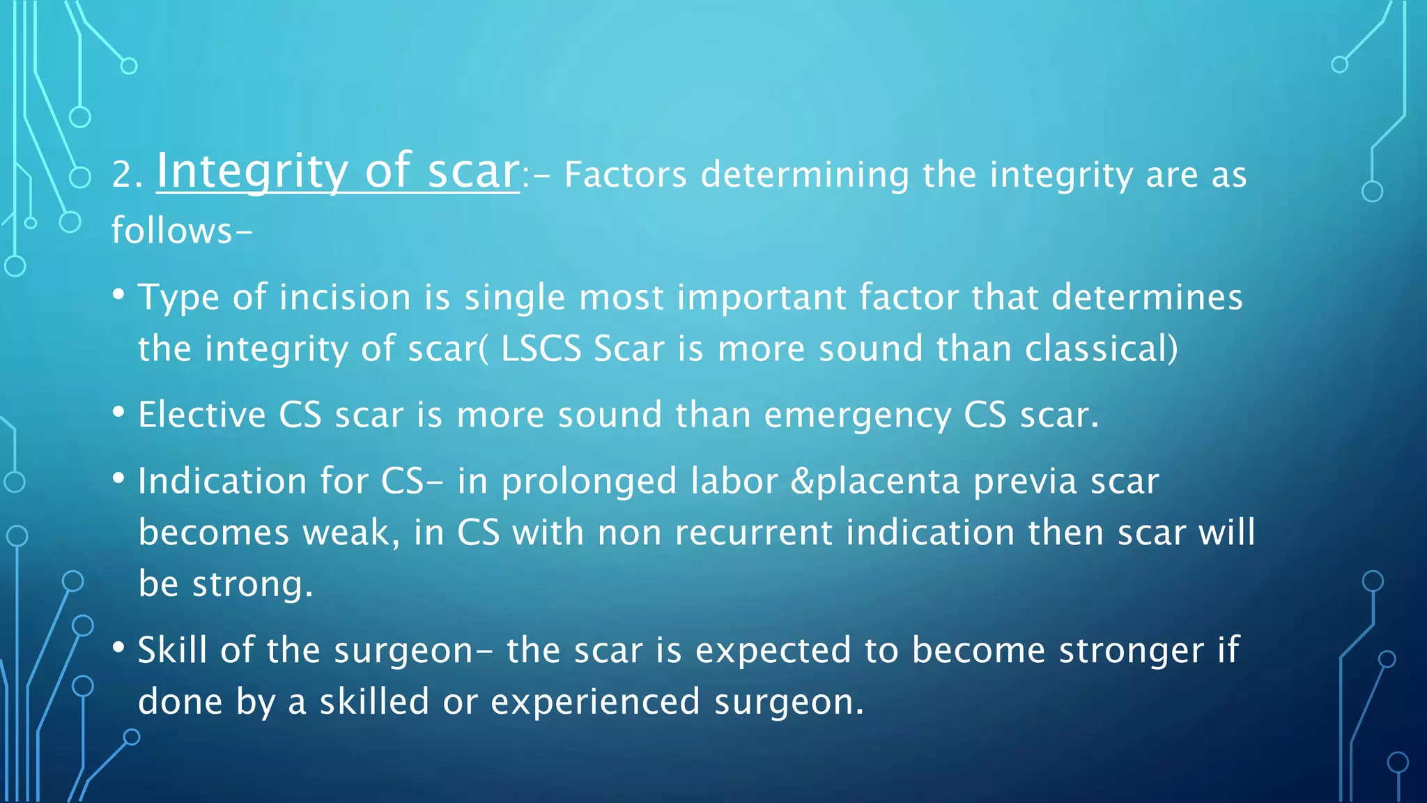 Pregnancy With Previous Cesarean Section Pptx Pregnancy Reproductive Health
