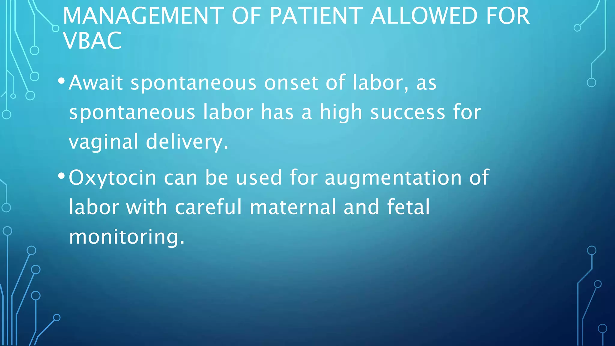 Pregnancy with previous cesarean section | PPTX