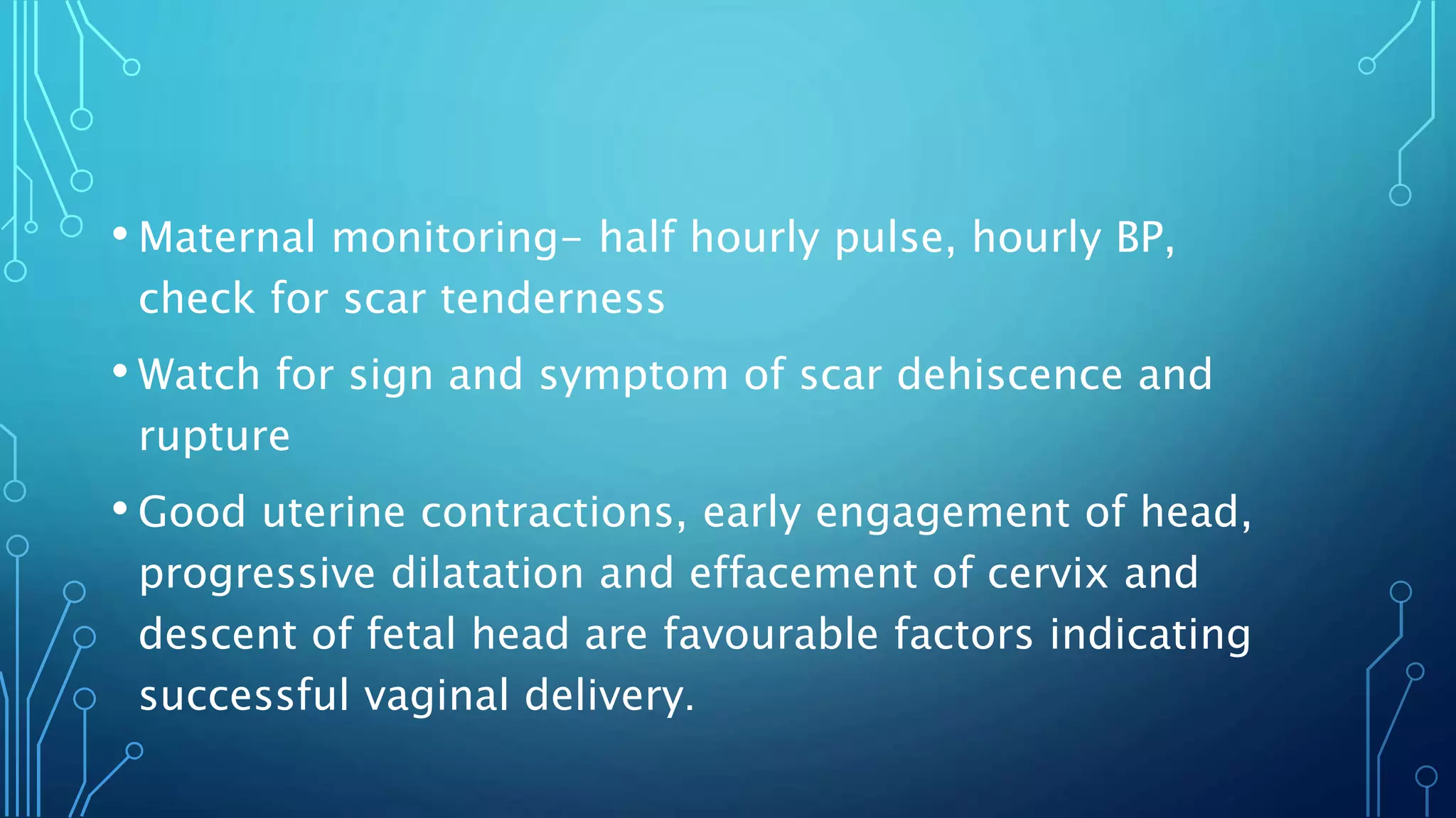 Pregnancy with previous cesarean section | PPTX