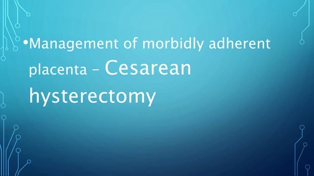 Pregnancy with previous cesarean section | PPTX | Pregnancy | Reproductive Health