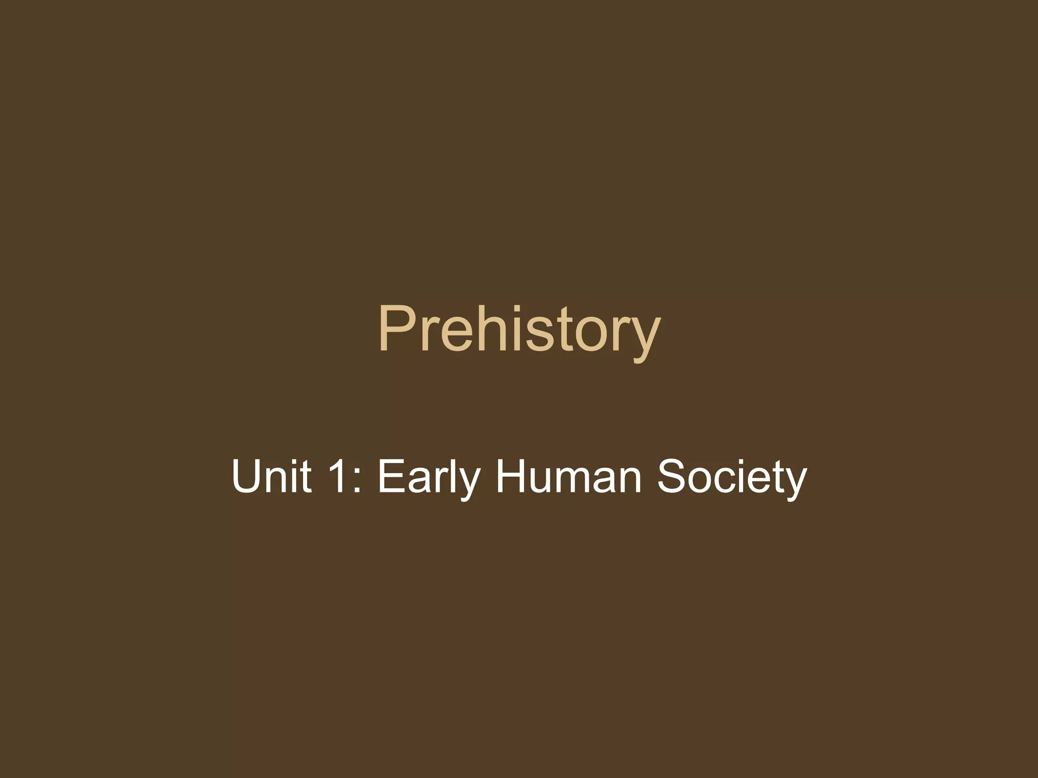 1 prehistory[1] | PPT