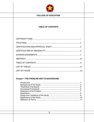Thesis Preliminary | PDF