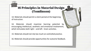 PREPARATION OF MATERIALS in Language Learning Materials | PPTX