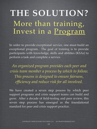 Prepare to Care: Supporting Personnel Following a Tragedy | PDF