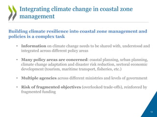Presentation - Adapting to a changing climate in the management of ...