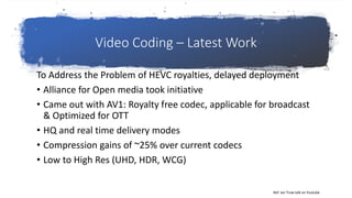 Video Standards - Key Insights | PPTX