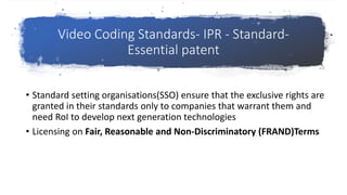 Video Standards - Key Insights | PPTX