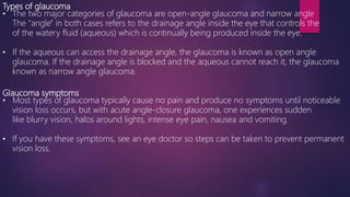 Glaucoma | PPTX