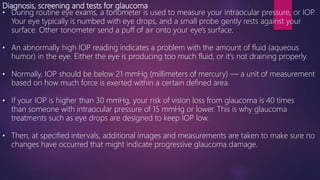 Glaucoma | PPTX