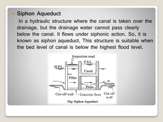 presentation : cross drainage work | PPTX