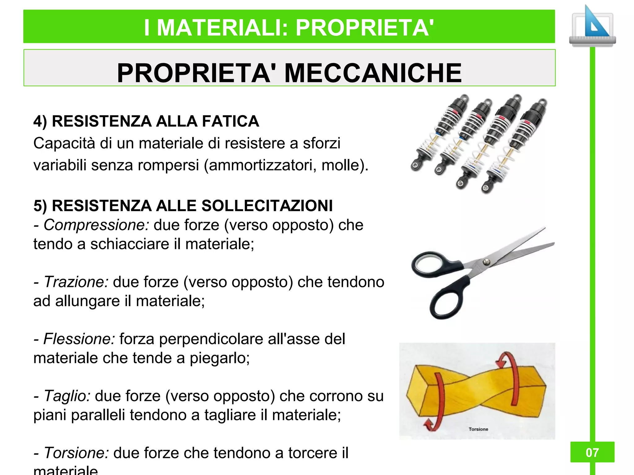 1 presentazione materiali 1 | PPT