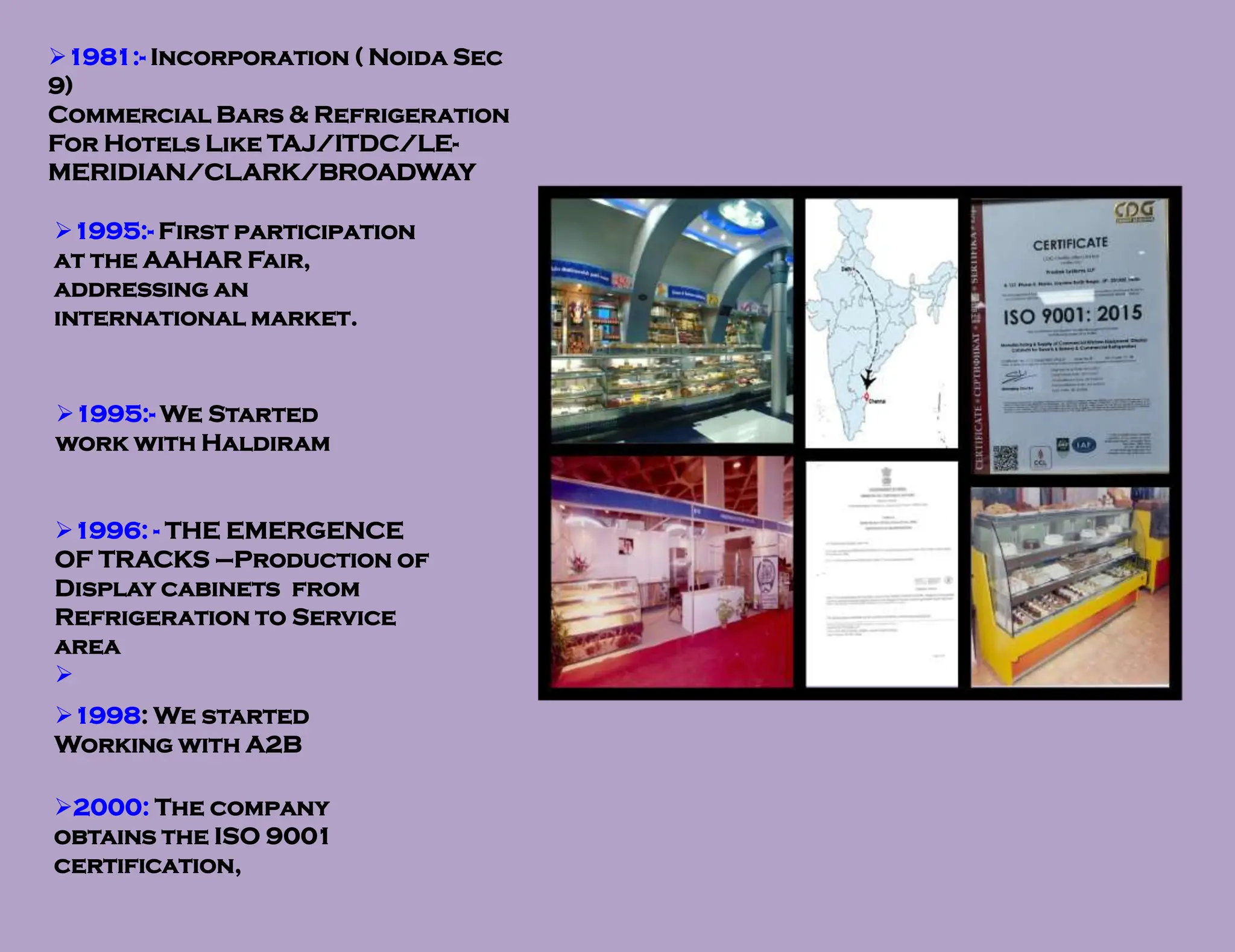 PRESTAIR MANUFACTURER OF DISPLAY COUNTER | PDF