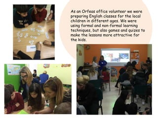 Prezentacja_Aleksandra_Orfeas | PPTX | Daycare and Pre-School | Parenting