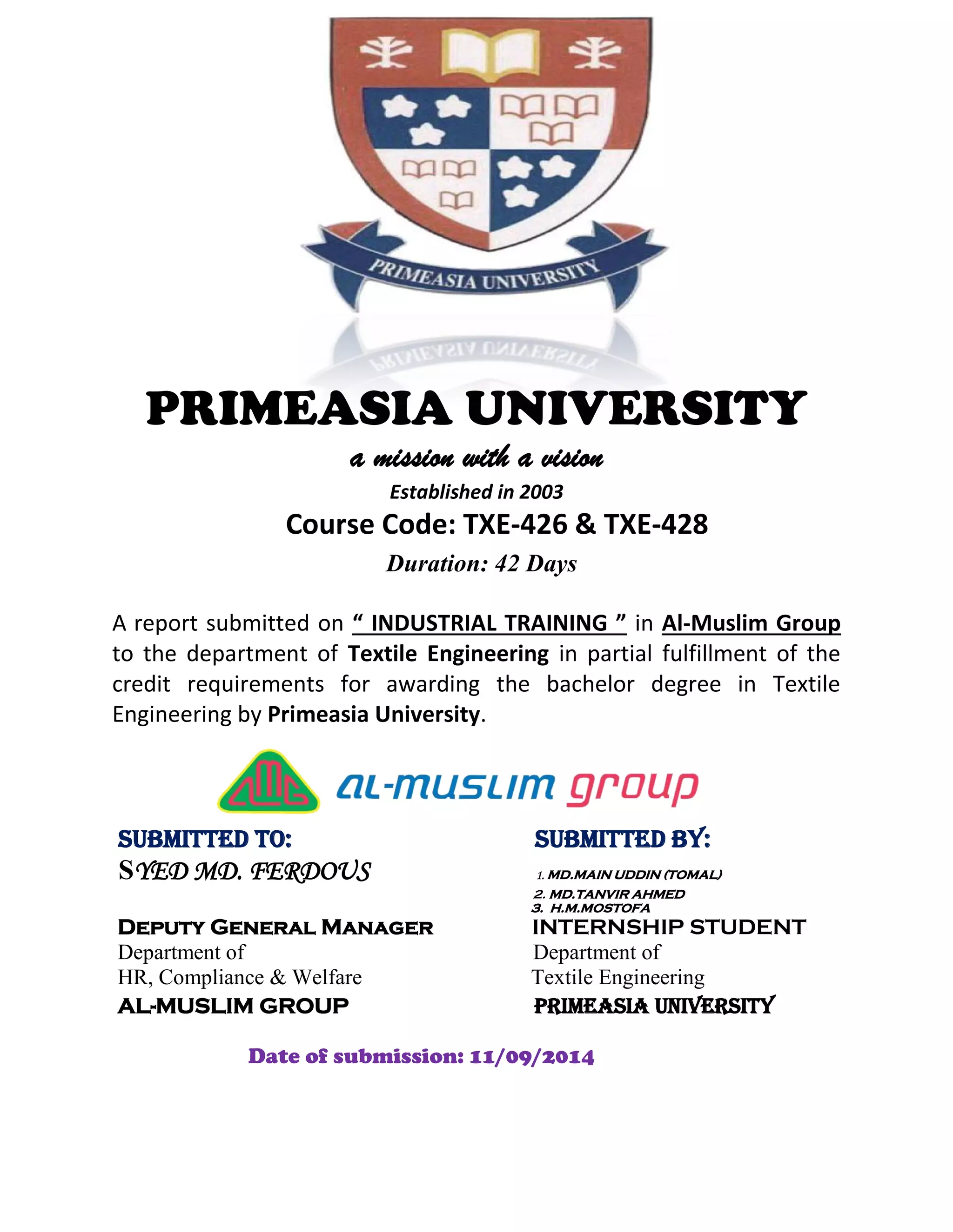 1 Primeasia university part 1 | PDF | Professional School ...