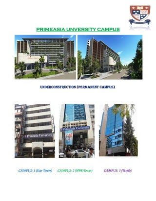 1 Primeasia university part 1 | PDF | Professional School ...