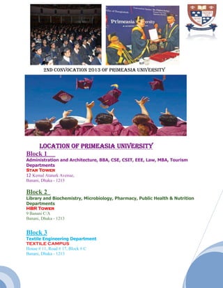 1 Primeasia university part 1 | PDF | Professional School ...