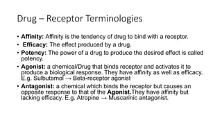 principle of pharmacology | PPTX