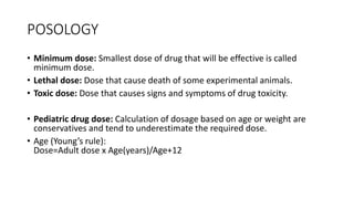 principle of pharmacology | PPTX