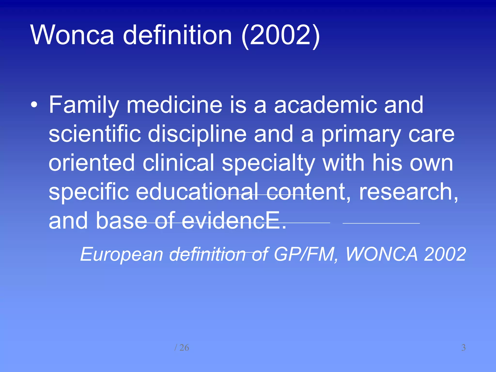 principlesof Family medicine.ppt