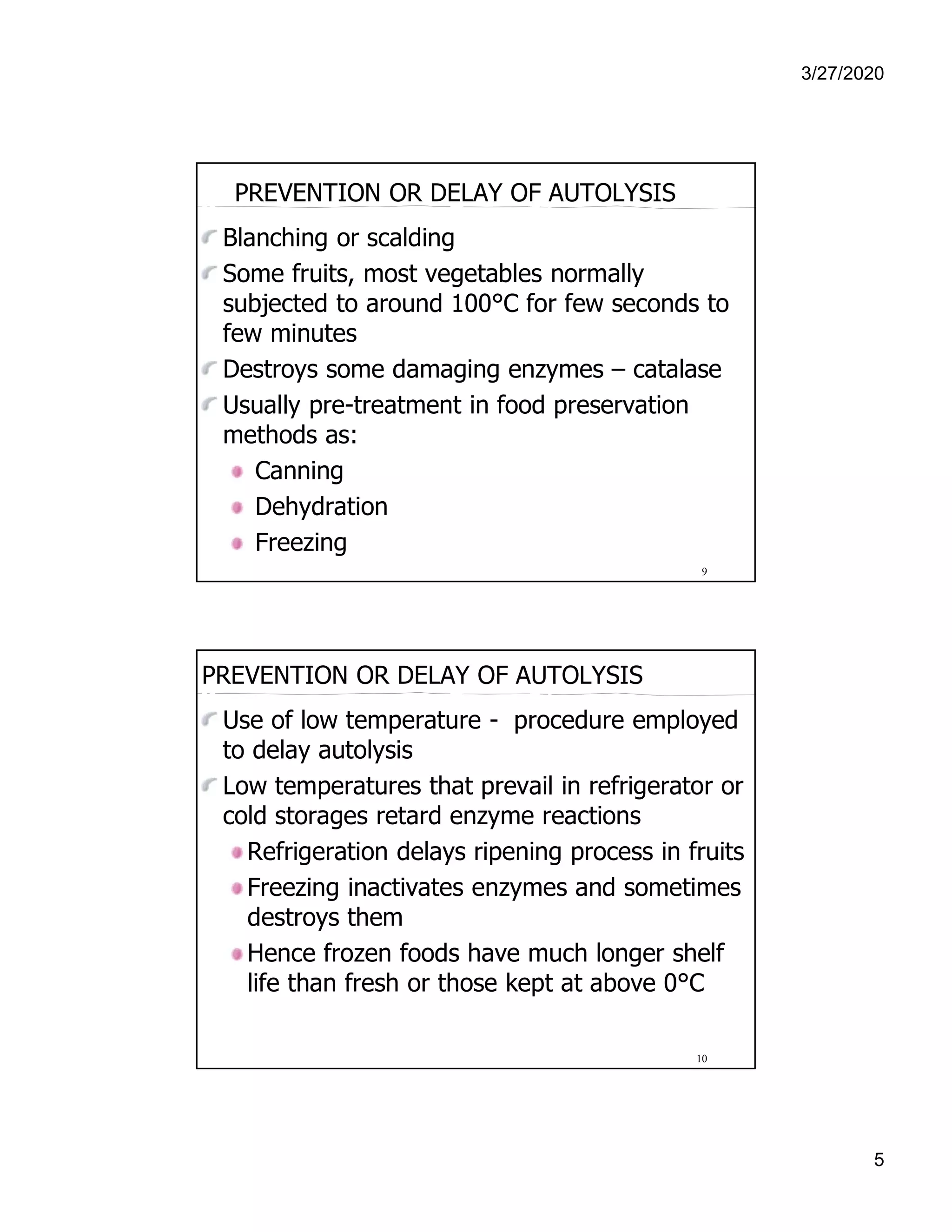 1 principles of food preservation | PDF