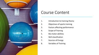 1) Principles of sports Training 1.pptx
