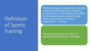 1) Principles of sports Training 1.pptx