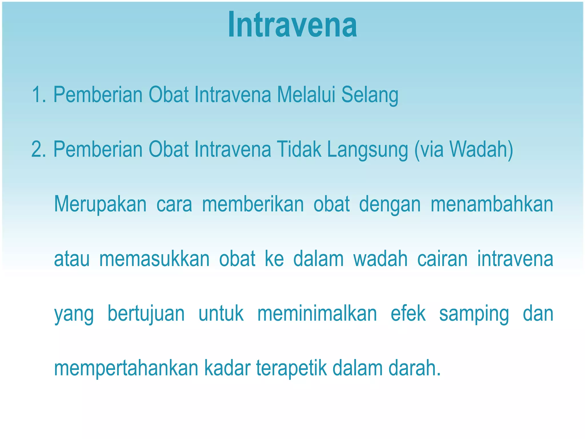 prinsip dan teknik pemberian obat oral, sublingual, ic, sc dan im | PPTX